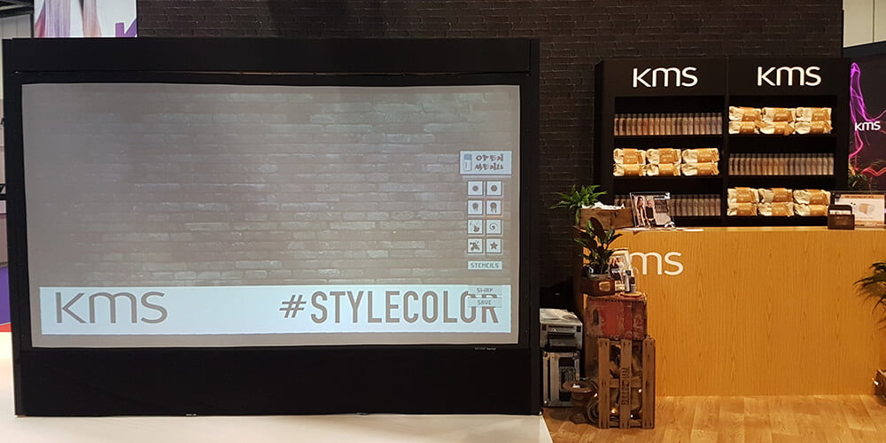 KMS Stand at Salon International - October 2018