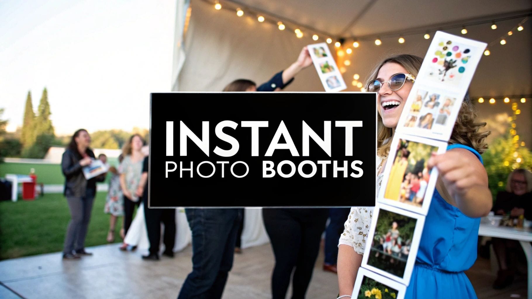 Your Guide to Instant Photo Booths for Epic Events