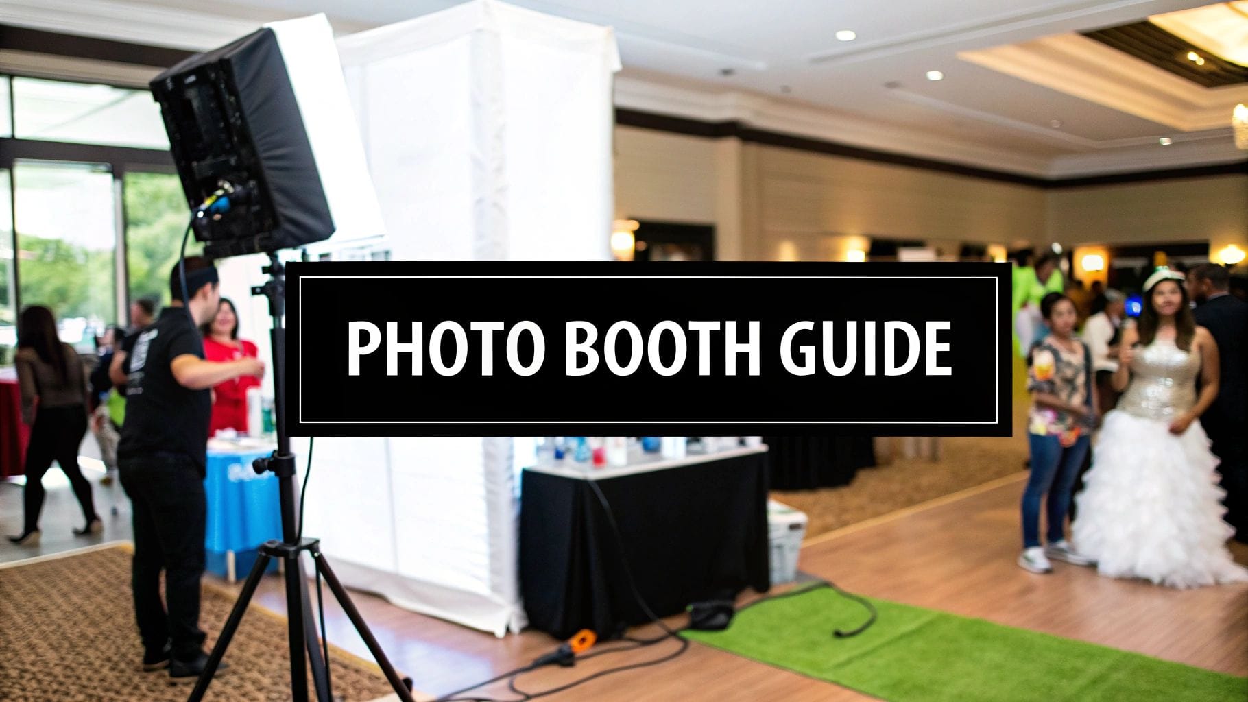 A Guide to Pop Up Photo Booths for Events