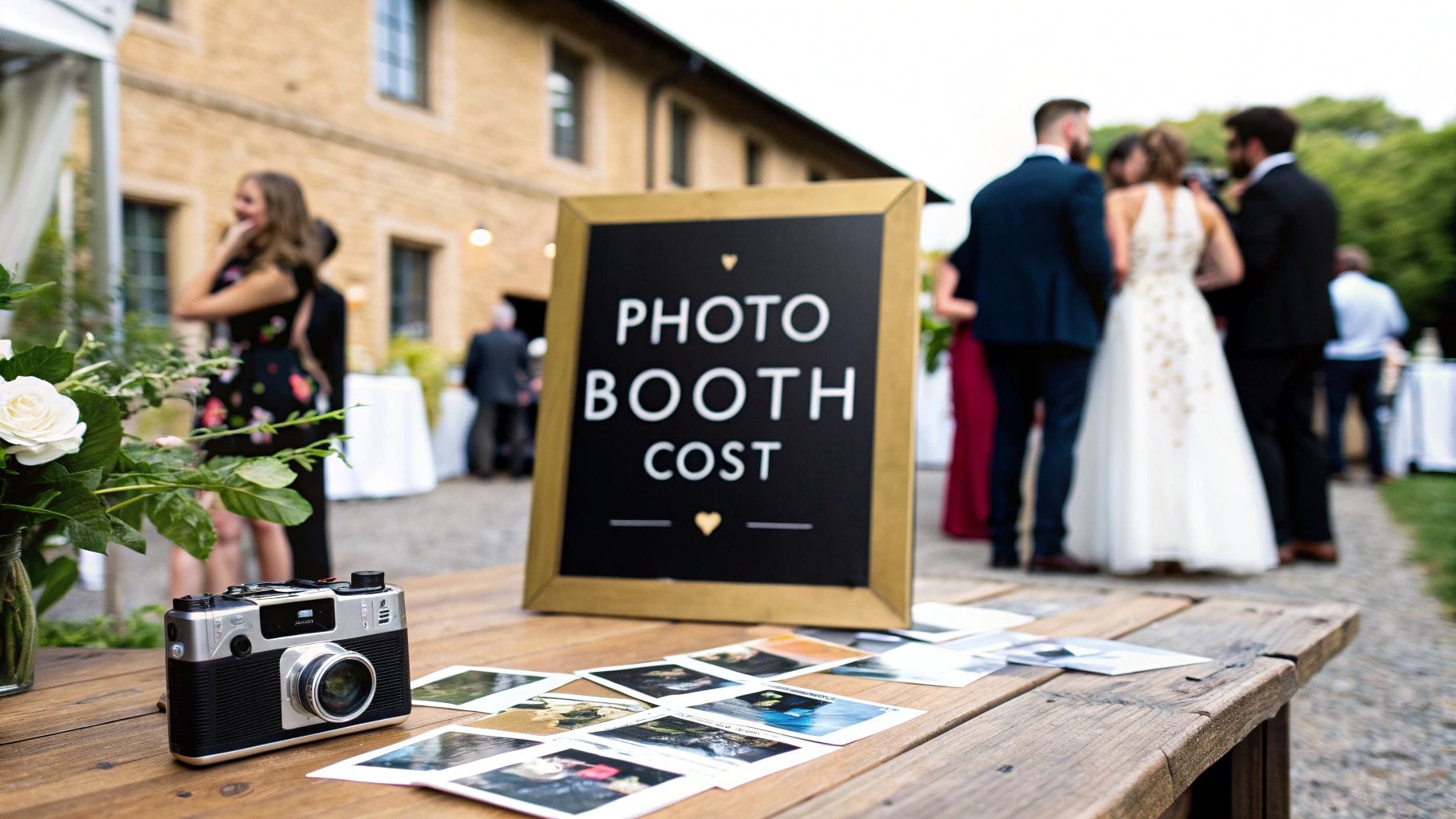 UK Wedding Photo Booth Costs & The Cost of Photo Booth for Wedding