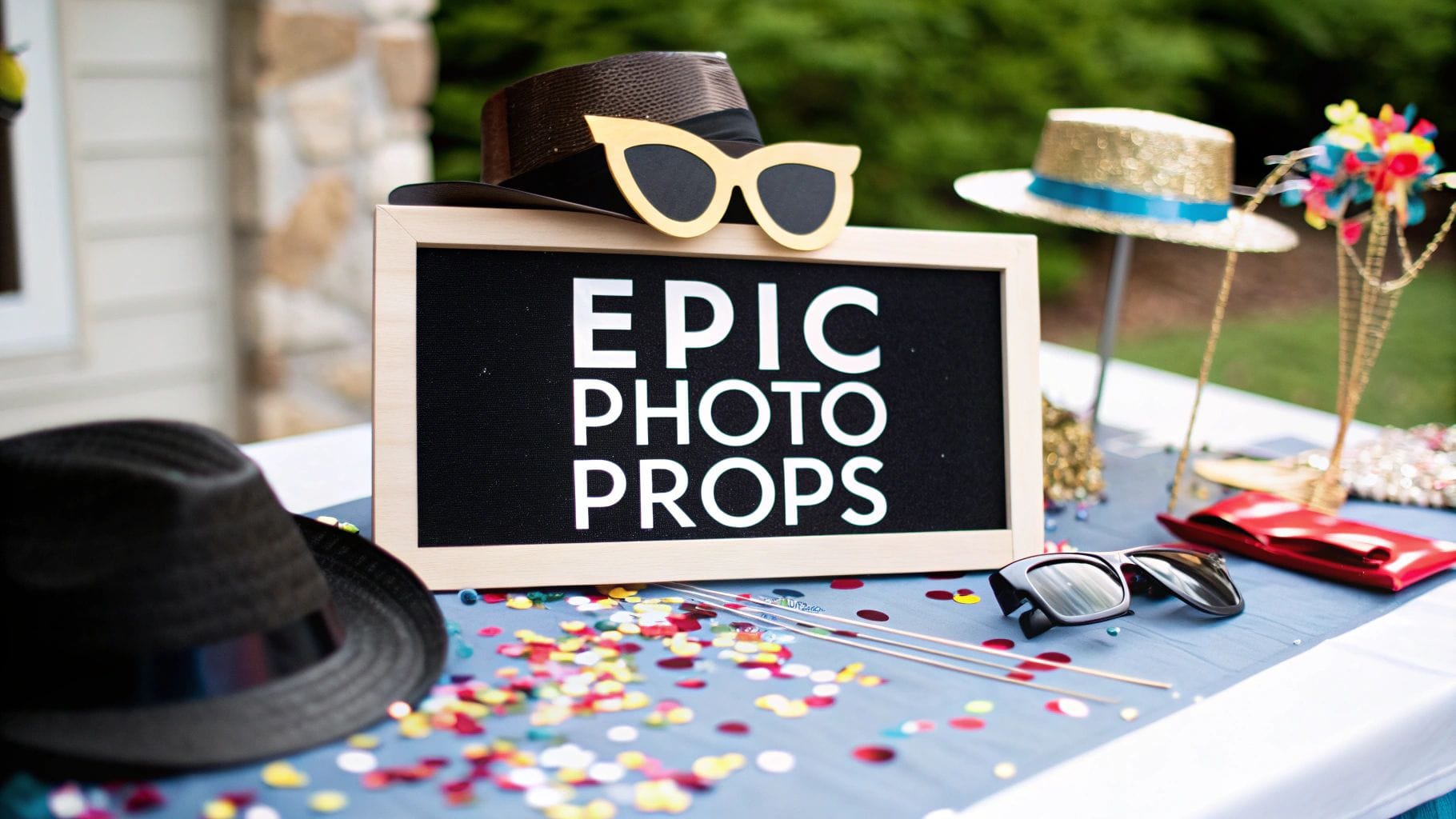 Props Wedding Photo Booth Guide to Epic Memories