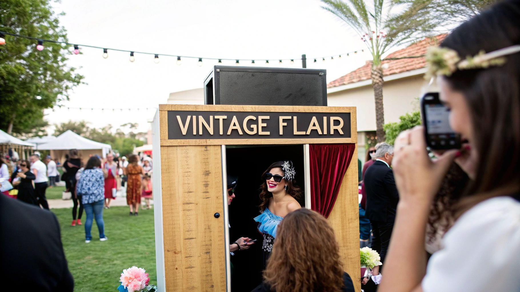 retro photo booth: Elevate Your Party with Vintage Flair