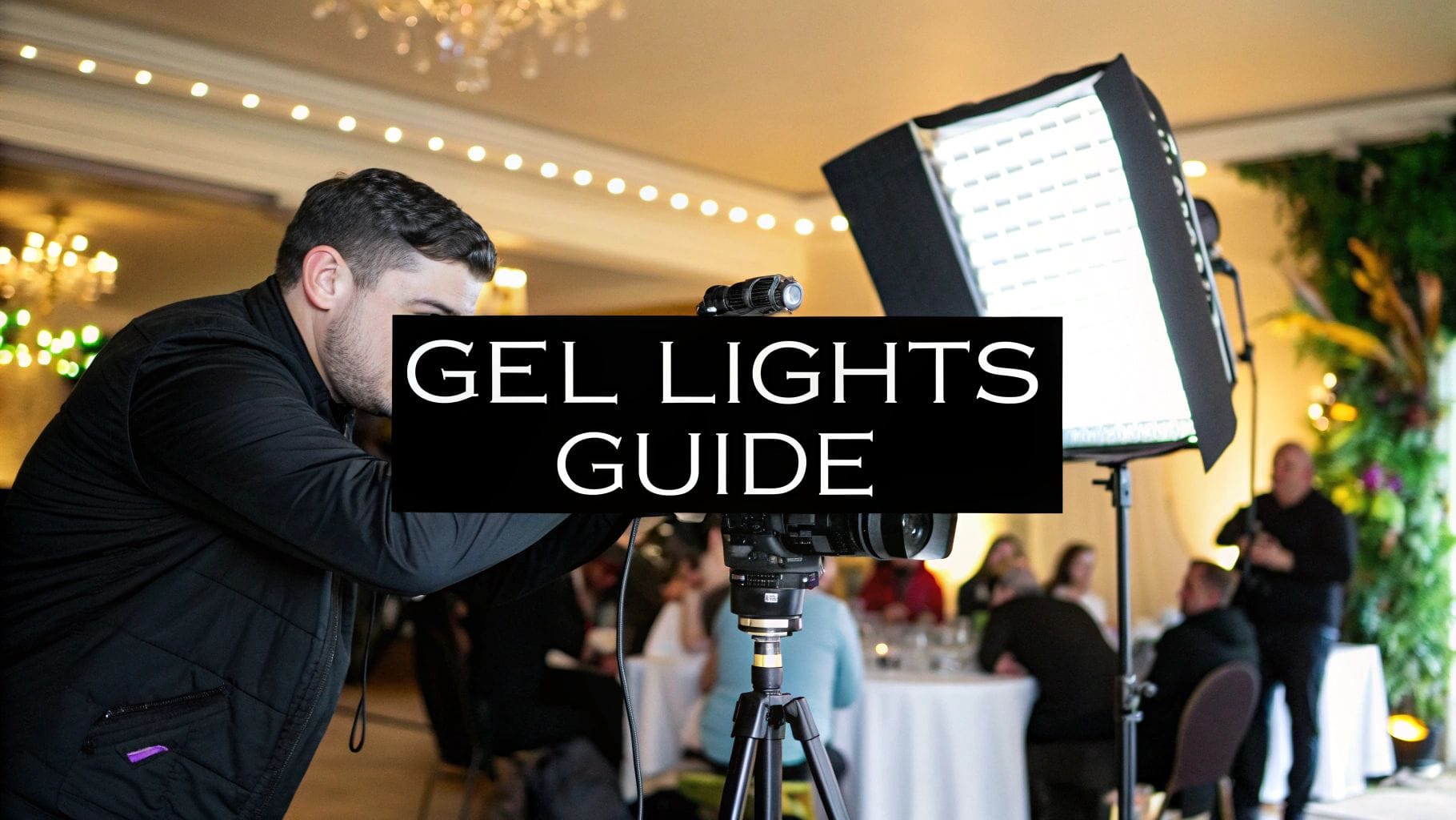 Master Gel Lights Photography for Stunning UK Event Photos