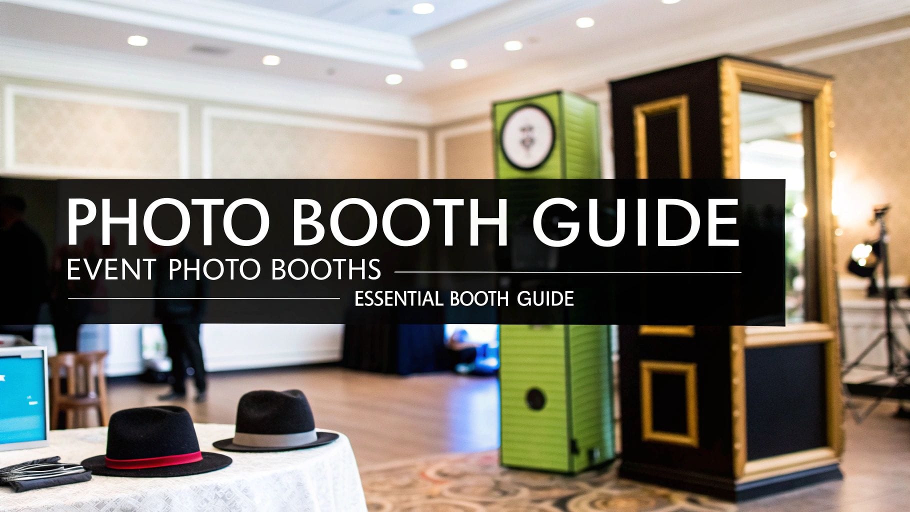 The Essential Guide to Photo Booths for Events